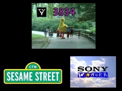 Opening And Closing To Sesame Street Episode 3834 2005 Sony Wonder