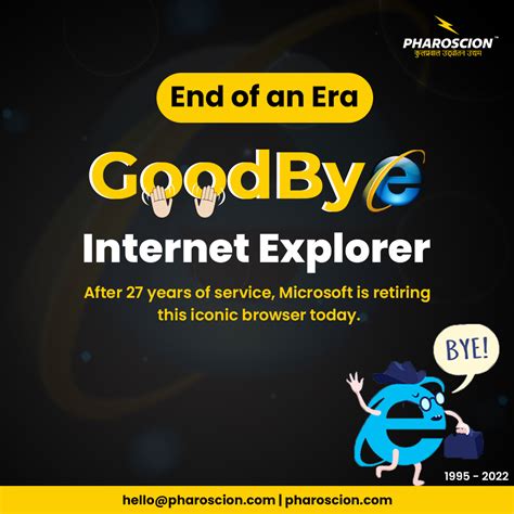 Pharoscion Global ‼️ After 27 Years Of Service Microsoft Is Going To