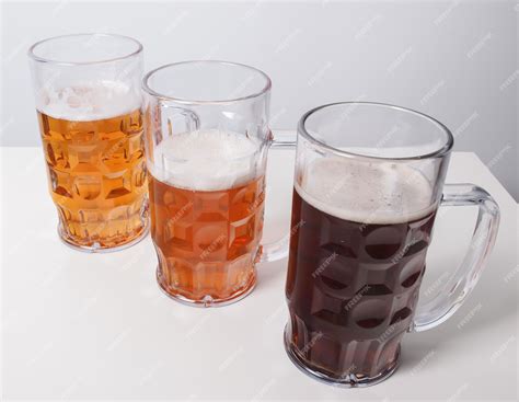 Premium Photo German Beer Glasses