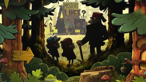 Mystery Shack Reopened Official The Art Of Gravity Falls Set For