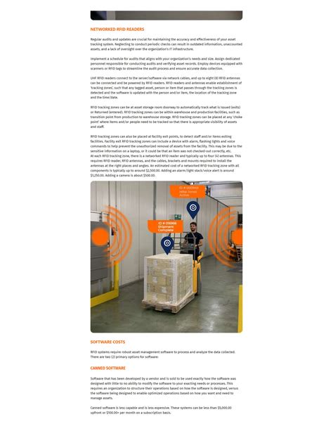 Cost Of Implementing Rfid Asset Tracking A Complete Guide Pdf