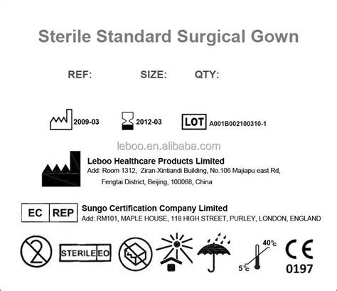 Iso Ce Disposable Sterile Surgical Gown Buy Disposable Sterile Gown Sterile Surgical Gown