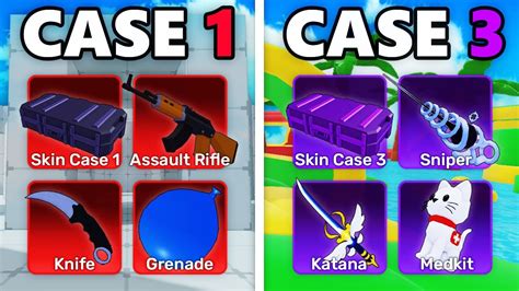 Roblox Rivals But Skin Cases Pick My Loadout Youtube