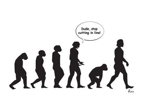 Human Evolution Funny