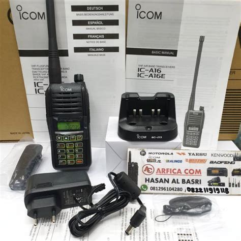 Jual Ht Airband Icom Ic A16e Vhf Ht Icom Ic A16 Vhf Original Murah Shopee Indonesia