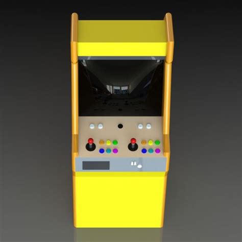 🕹️ 3d Arcade Machine・free Stl File For 3d Printing・cults