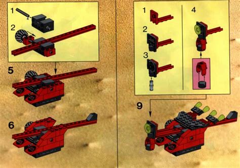 Lego Instructions For Set 6989 Mega Core Magnetizer Space M Tron