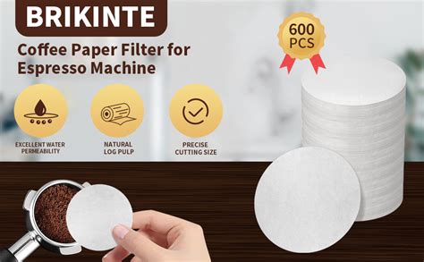 1000 Piezas De Filtro De Papel De Café Para Máquina De Café Espresso