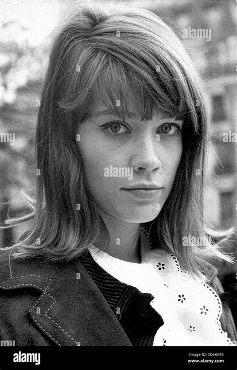 Francoise Hardy French Pop Singer Banque De Photographies Et Dimages à