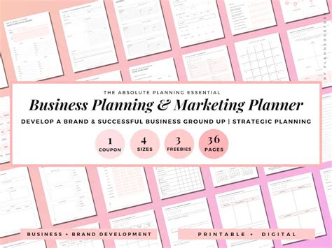 Business Templates Printable Small Busi Gráfico Por Creators Svg Collection · Creative Fabrica