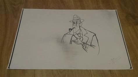 The Iron Giant Kent Character Model Sheet Production Used Rare £24