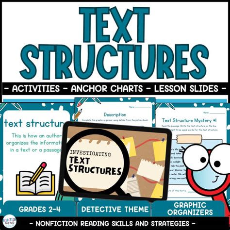 Nonfiction Informational Text Structure Worksheets Graphic Organizers