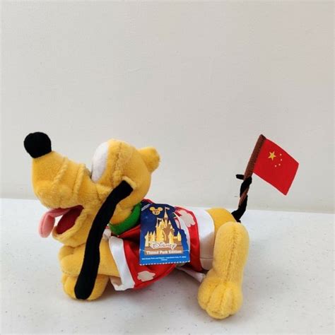 Disney Toys Walt Disney World Theme Park Edition China Pluto Bean