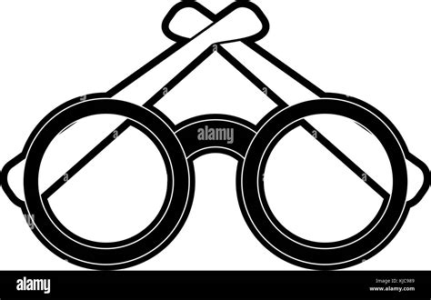 Round Frame Glasses Stock Vector Image And Art Alamy