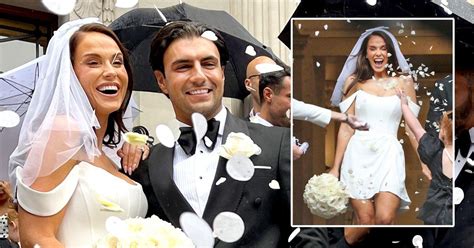 Vicky Pattison Beams As She Ties The Knot With Partner In Town Hall