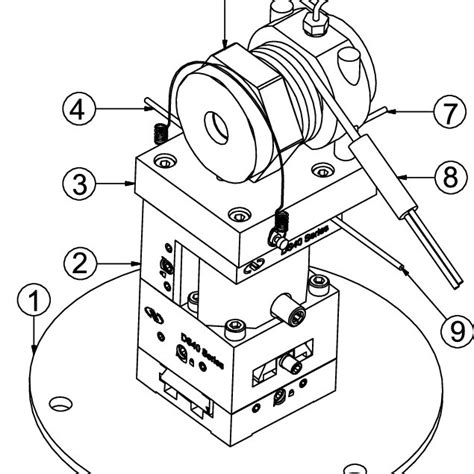 The Cell Assembly On The Positioner 1 Base Mount 2 Xyz Translational