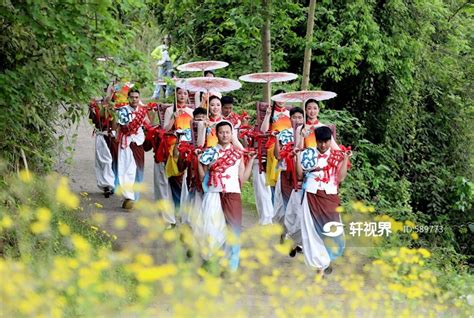 四川华蓥 百年古桥 遇上千年非遗文艺演出 图片 轩视界