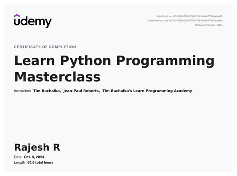 Rajesh R On Linkedin Pythonprogramming Masterclass Codingjourney Learntocode