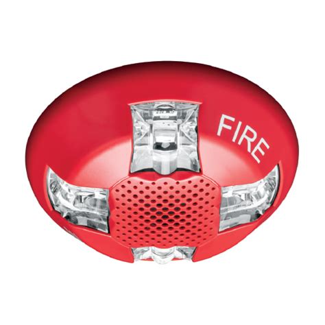 Edwards Signaling Ceiling Strobe 15 115cd Red Fire Marking Egcvrf