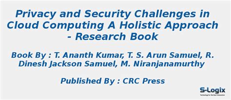 Top Computer Books For Security Challenges In Cloud Computing S Logix