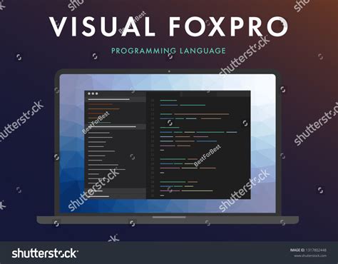 Visual Foxpro Vector Logo Programming Language เวกเตอร์สต็อก ปลอดค่าลิขสิทธิ์ 1317802448