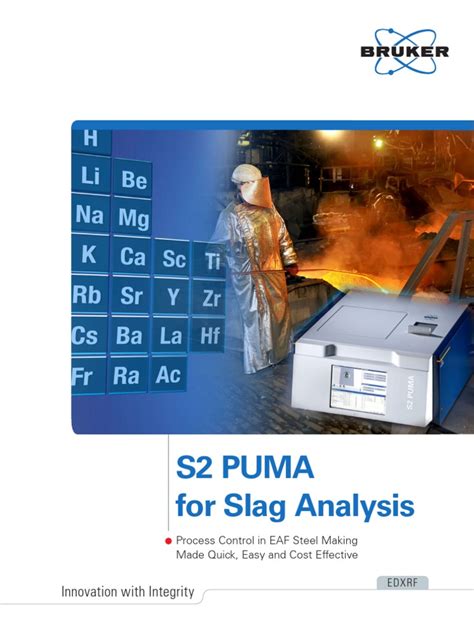 S2 Puma For Slag Analysis Innovation With Integrity Pdf Steelmaking Steel