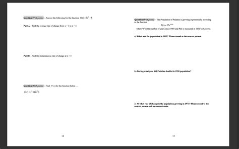 Solved Question 7 4 Points Answer The Following For
