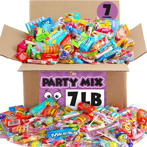 Buy A Great Surprise Assorted Candy Mix 7 Pound Box Individually Wrapped Candies Pinata