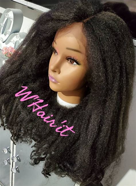 Sza Wig Celebrity Inspired Black Full Kinky Afro 4c Etsy