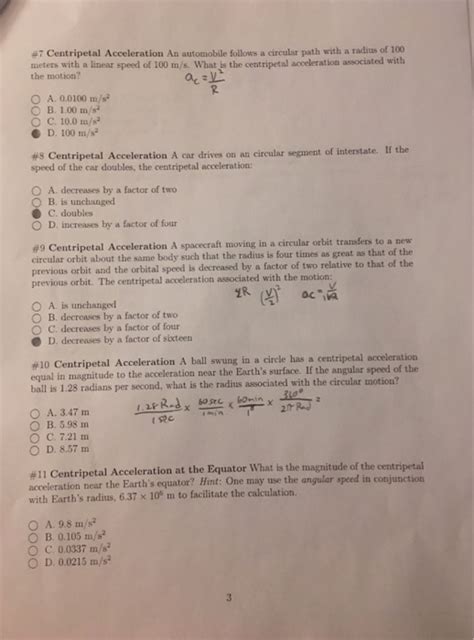 solved 3 radian measure and the hubble space telescope the