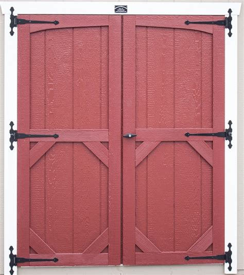 Shed Doors Single And Double Wood And Fiberglass Doors Stoltzfus Structures