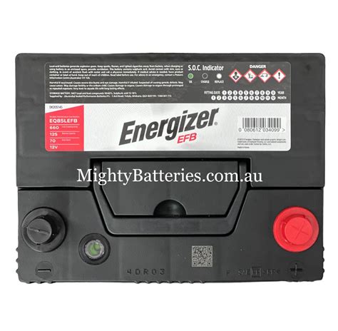 Energizer Q85l 4032 Efb Stop Start Battery 660cca — Mighty Batteries