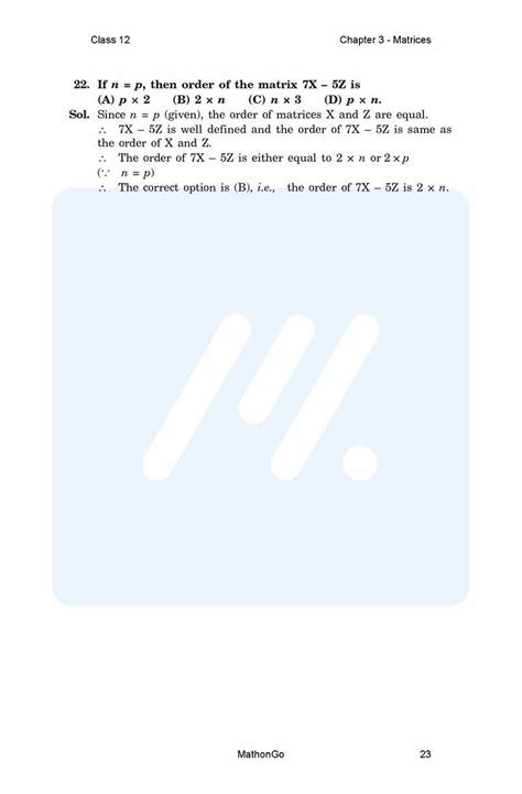 Ncert Solutions For Class 12 Maths Chapter 3 Exercise 32 Mathongo