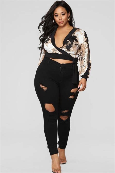 Tabria Majors Club Plus Size Clothes Plus Size Jeans Outfit Night