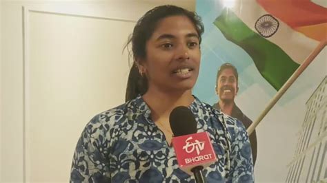 पेरिस ओलंपिक में धमाल मचाएंगी नेत्रा कुमानन ईटीवी भारत के साथ खास बातचीत में खोला बड़ा राज