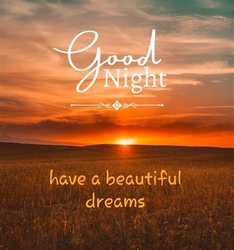 Good Night Sweet Dreams Good Night Blessing With Sunset Sunset With