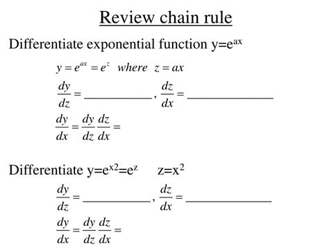 Ppt Calculus Review Polynomial Derivatives Exponential
