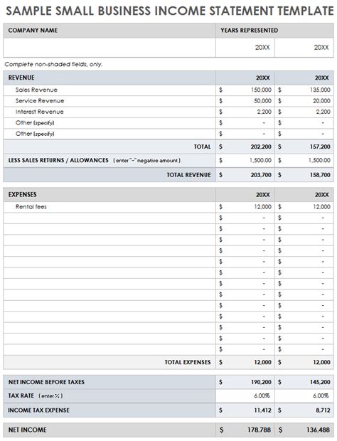 Income Statement Balance Sheet Cash Flow Template Excel
