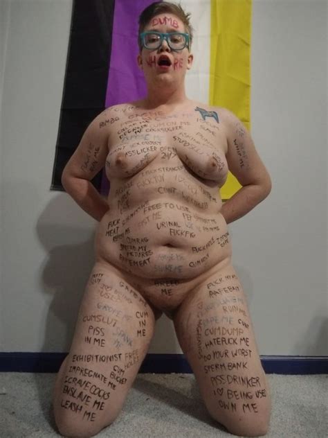 Covered In Degrading Bodywriting Boxfullofcrayons