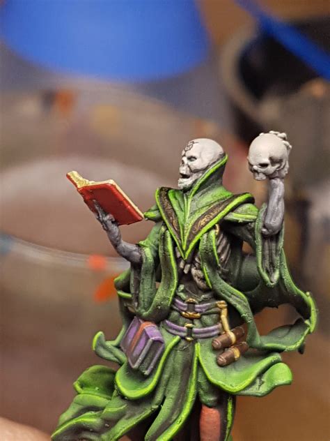 3d Printable Lich Tabletop Miniature Pre Supported By Yks Miniatures