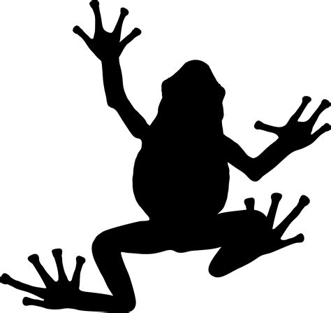 Frog Silhouette Images At Getdrawings Free Download