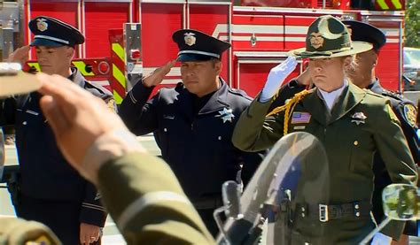 Slideshow Images From Sj Police Officer Michael Kathermans Memorial