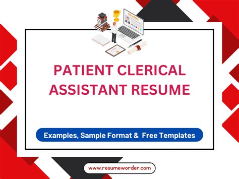 Patient Clerical Assistant Resume Examples Sample Templates Tips