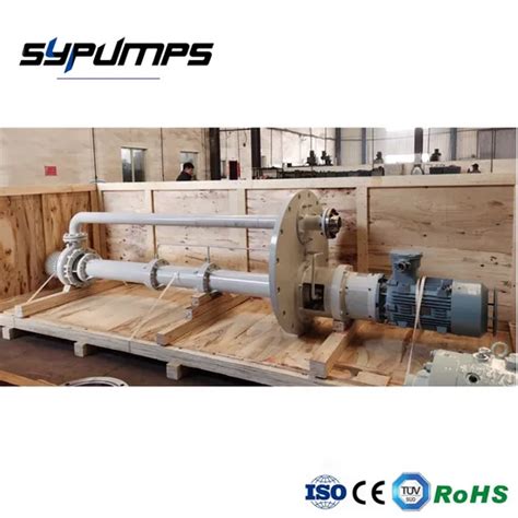 Submerged Pump Api610 Standard Vs4 Electric Stainless Steel Long Shaft