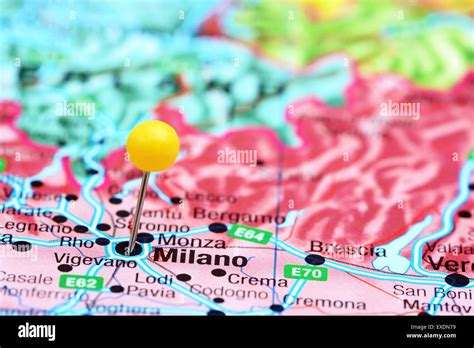 Milan Europe Map