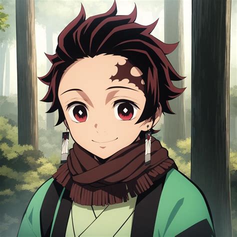 Tanjiro Kamado Demon Slayer｜ai Art Model And Lora Pixai
