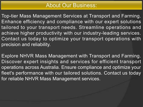 Ppt Mass Management Services Comprehensive Mass Management Services