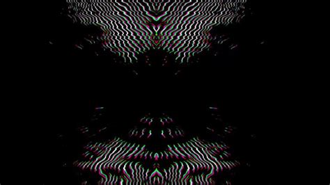 Small Centered Glitch Effect Element Loop Free Stock Footage Archive