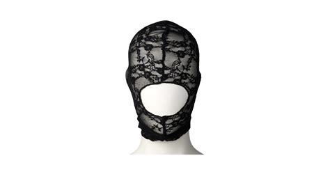 Master Series Lace Seduction Bondage Cagoule Sinful