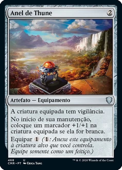 Anel De Thune Mtg Commander Legends 468 Português Magic The